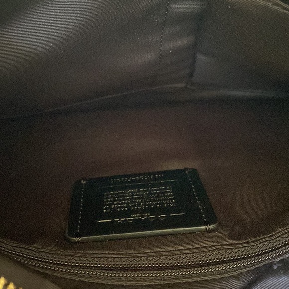 Coach | Bags | Coach Brownblack Signature Canvas And Leather Swingpack ...